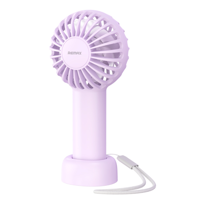 REMAX F33 Portable Mini Fan 1200mAh - Built-in Stand 3 Speed Settings ...