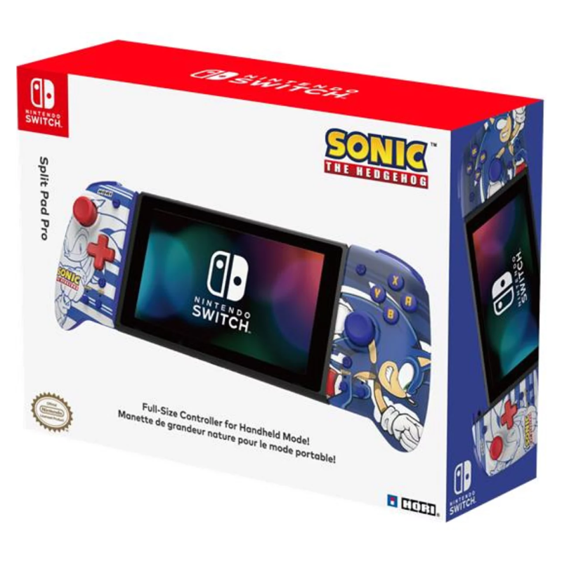 Hori Switch Split Pad Pro Sonic Controller - Enhanced Gaming Experience ...