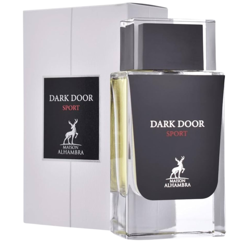 Maison Alhambra DARK DOOR SPORT Eau de Parfum for Him 100ml - Bold & Refreshing Scent