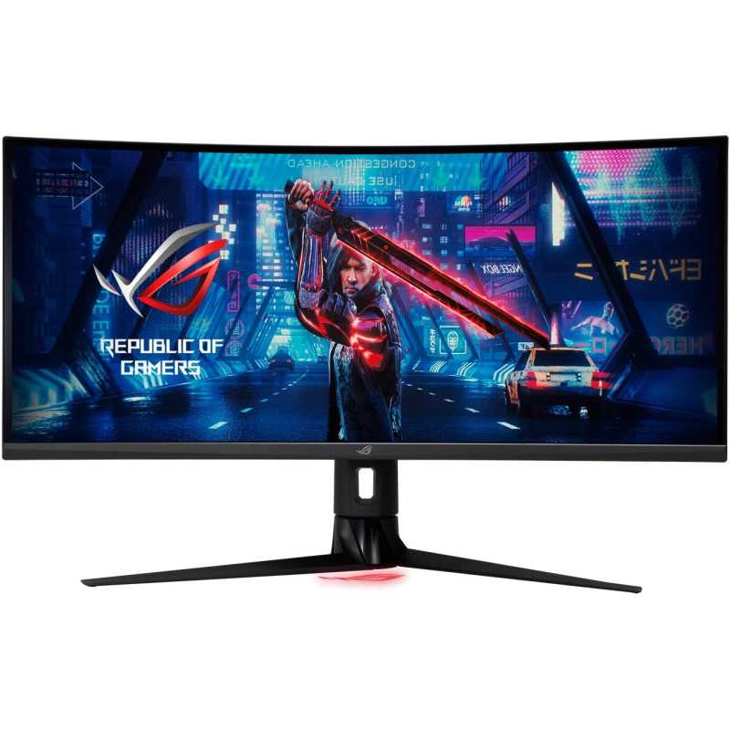 ASUS TUF VG34VQL3A 34" Curved Gaming Monitor – UltraWide QHD VA LED ...