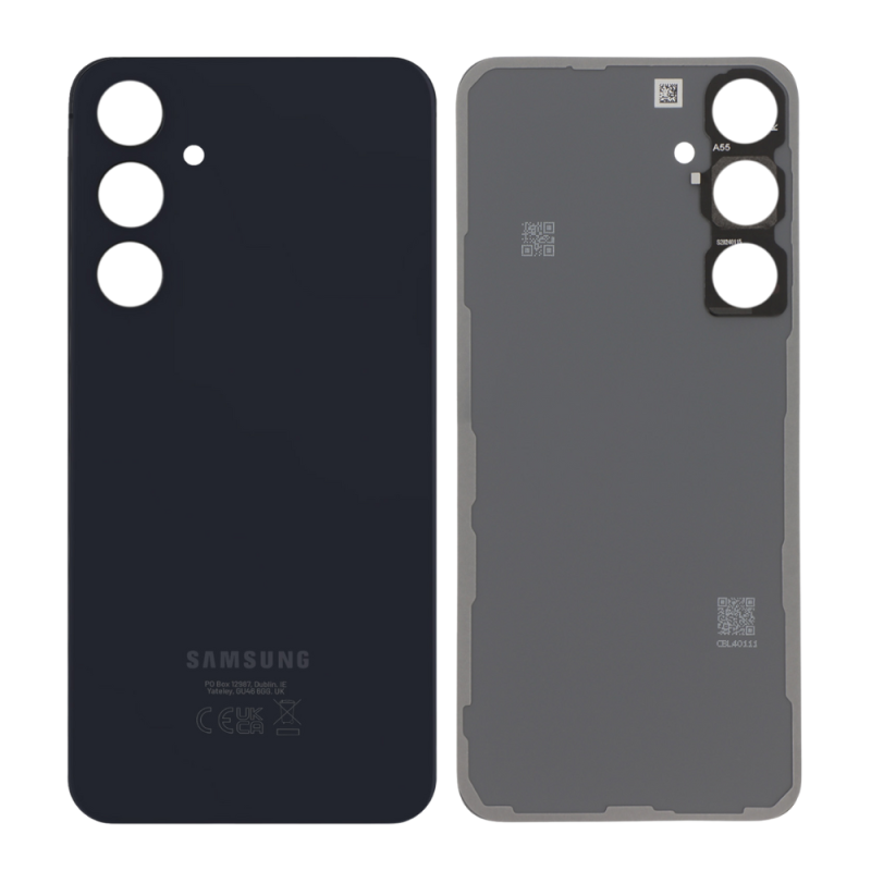 Samsung Galaxy A55 5G Midnight Blue Rear Glass Grade A Original Replacement