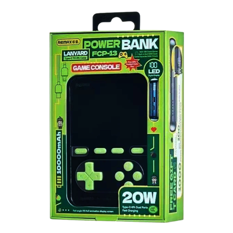 Battery Pack, Charging Station - Power Bank and Gaming Console with 20W ...