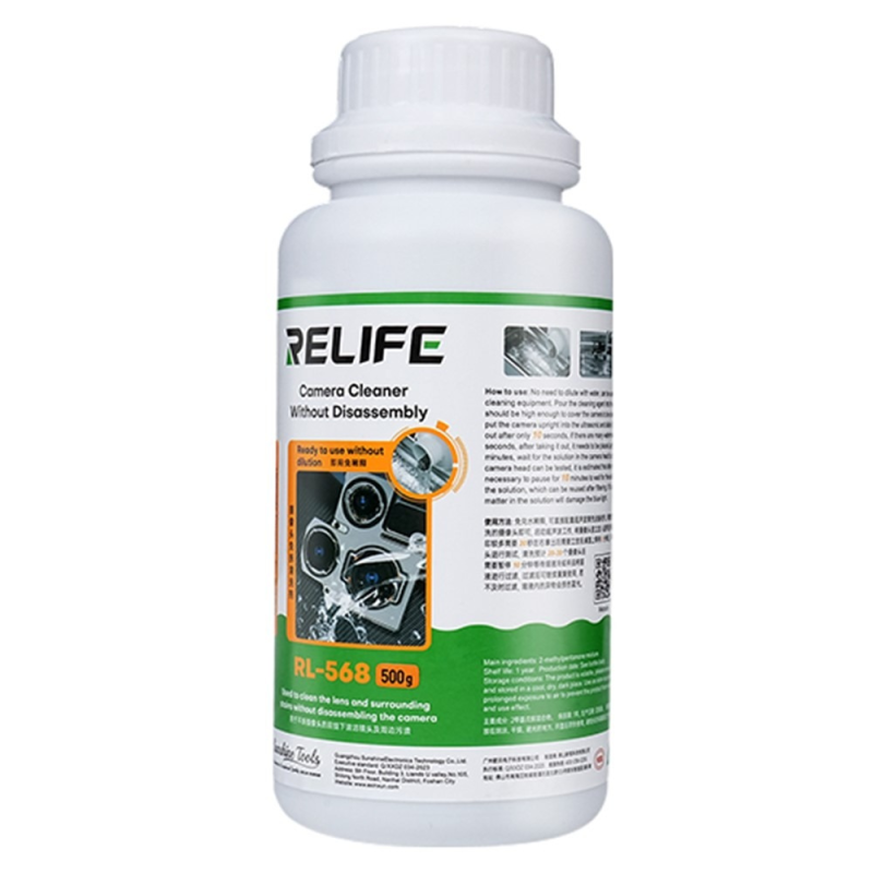 Cleaning Solution - RELIFE RL-568 500g Non-Disassembly Phone Camera ...