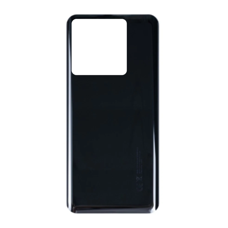 Back Glass, Rear Cover - Xiaomi 13T Rear Window Black (Original ...