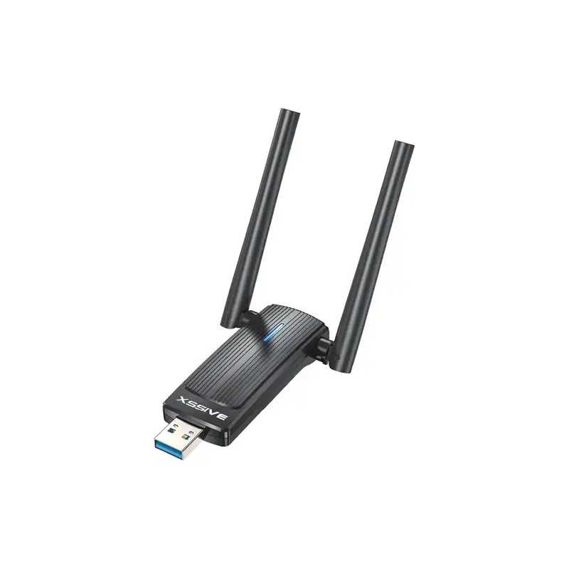 USB Network Adapter, Wireless Dongle - Xssive XSS-WSTK01 Dual Band 1800 ...