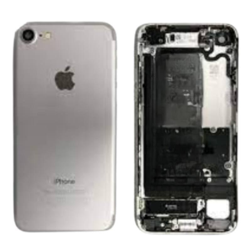 iPhone Shell - Complete iPhone 7 Silver Chassis - Charging Connector ...