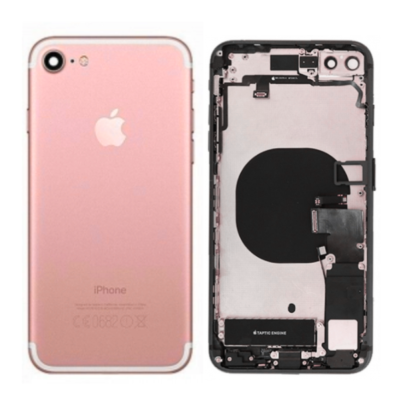 Replacement Part - Chassis Complet iPhone 7 Pink - Charging Connector ...