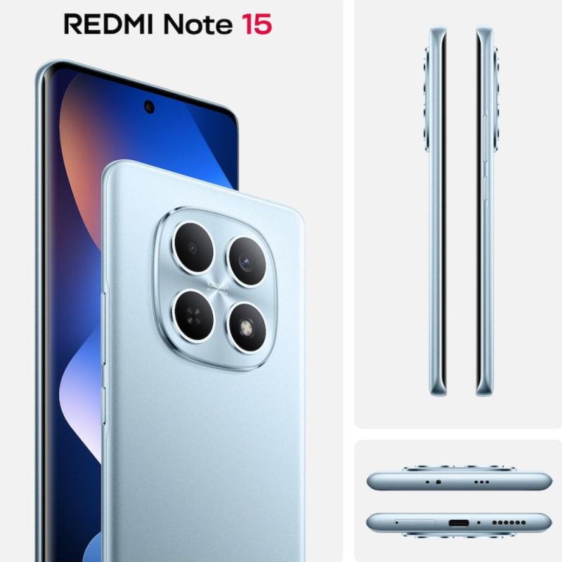 Smartphone, Téléphone - Xiaomi Redmi Note 15 8 Go/256 Go Bleu - Neuf ...