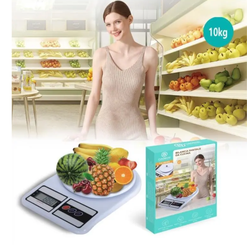 Cooking Scale, Weight Scale - Digital kitchen scale 10 kg CIAOBOSI TX ...