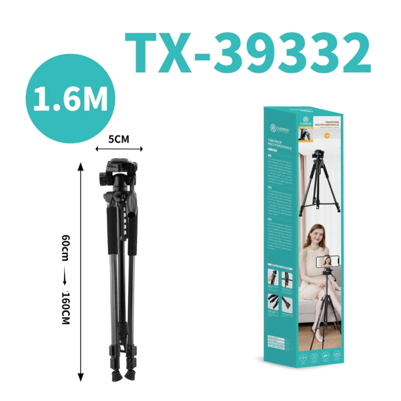 Tripod, Stand - CIAOBOSI TX-39332 1.6m Multifunctional Tripod – 360 ...