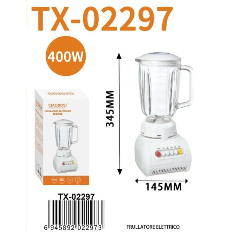 Blender, Mixer - CIAOBOSI TX-02297 400W 1,5L Electric Blender ...