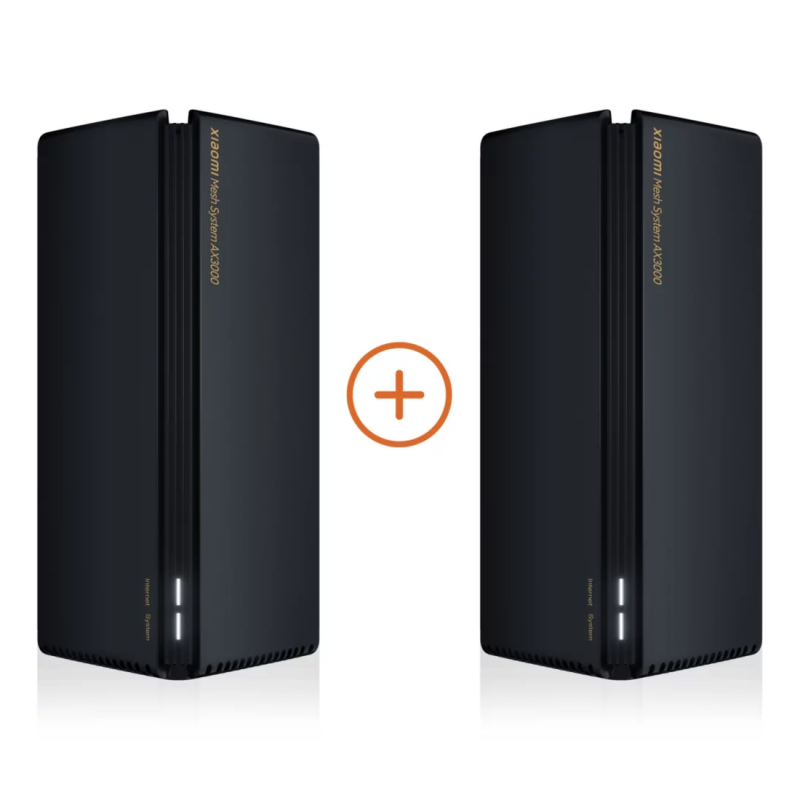Routeur Wi-Fi Xiaomi Mesh System AX3000 Pack de 2 - Connectivité Ultra-Rapide et Couverture Maximale