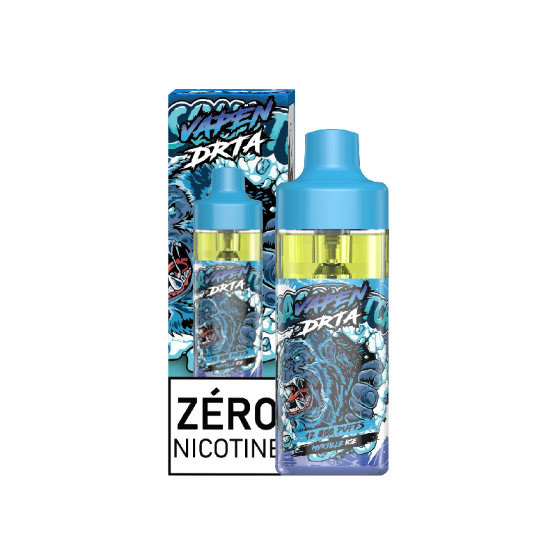 Rechargeable Vapen E-Liquid Vape Type-C 12000 Puffs 0% Nicotine ...