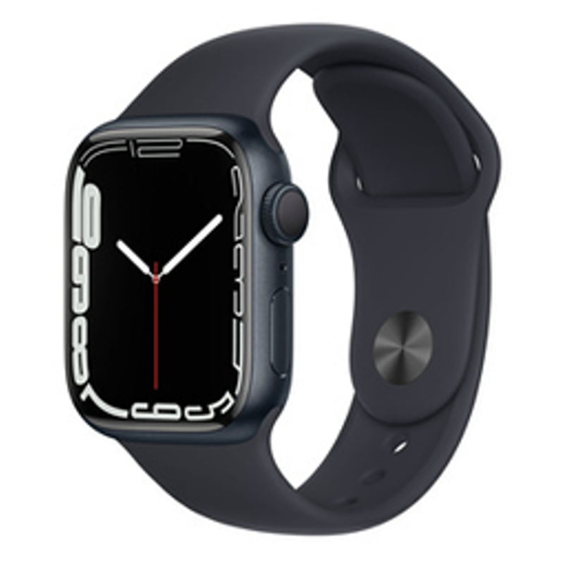 Buy Apple Watch Series 7 GPS + Cellular 45mm Midnight Aluminium with ...