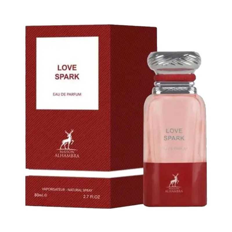 Maison Alhambra Love Spark Eau de Parfum 80ml – Unisex Fragrance for Timeless Elegance